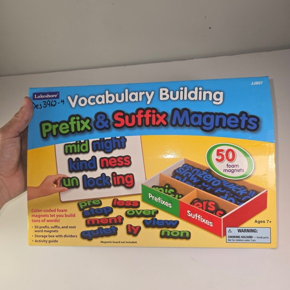 Lakeshore | Toys | Lakeshore Learning Vocabulary Building Prefix Suffix ...